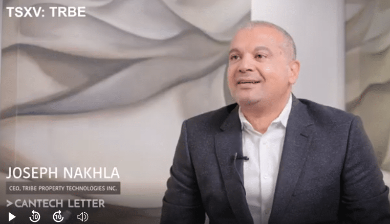 Tribe Property Technologies CEO Joseph Nakhla interview at Cantech 25 ...