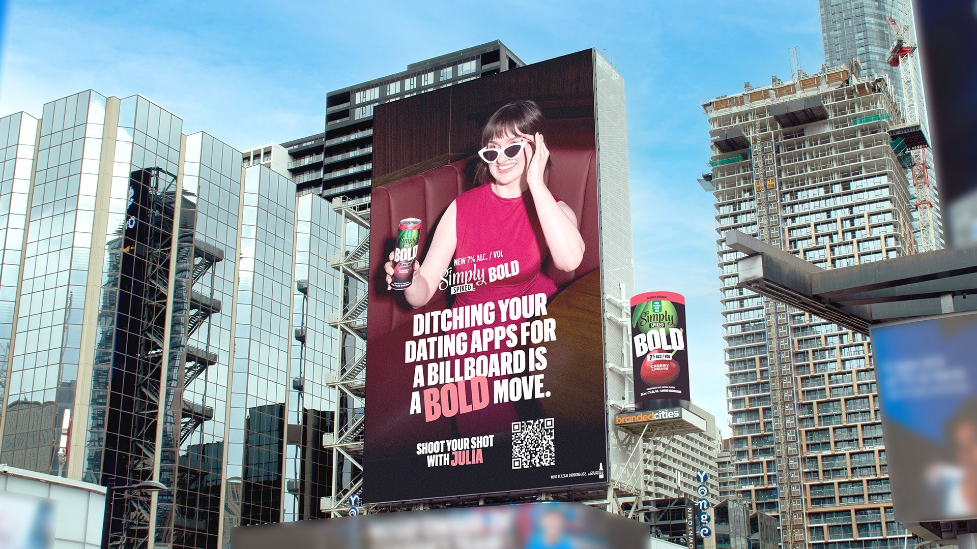 Simply Spiked Introduces New BOLD Lineup by Turning Billboards into ...