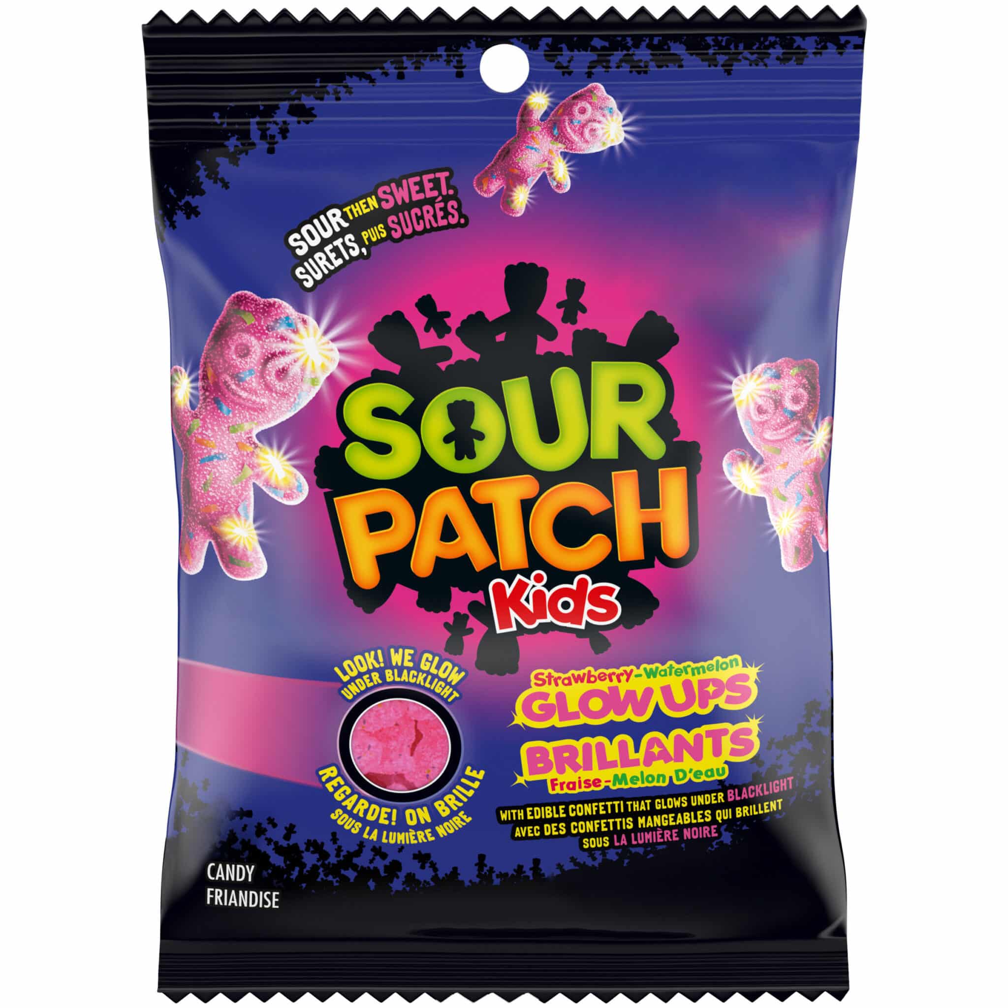 SOUR PATCH KIDS Glow Ups Are Coming to Canada: An Experiential Gummy Candy That Glows Under ...