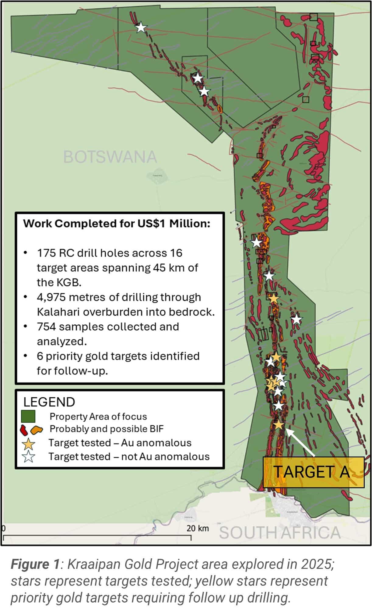 NORTH ARROW DISCOVERS 1.56 g/t GOLD OVER 30 METRES AT KRAAIPAN Including 4.26 g/t over 4m ...