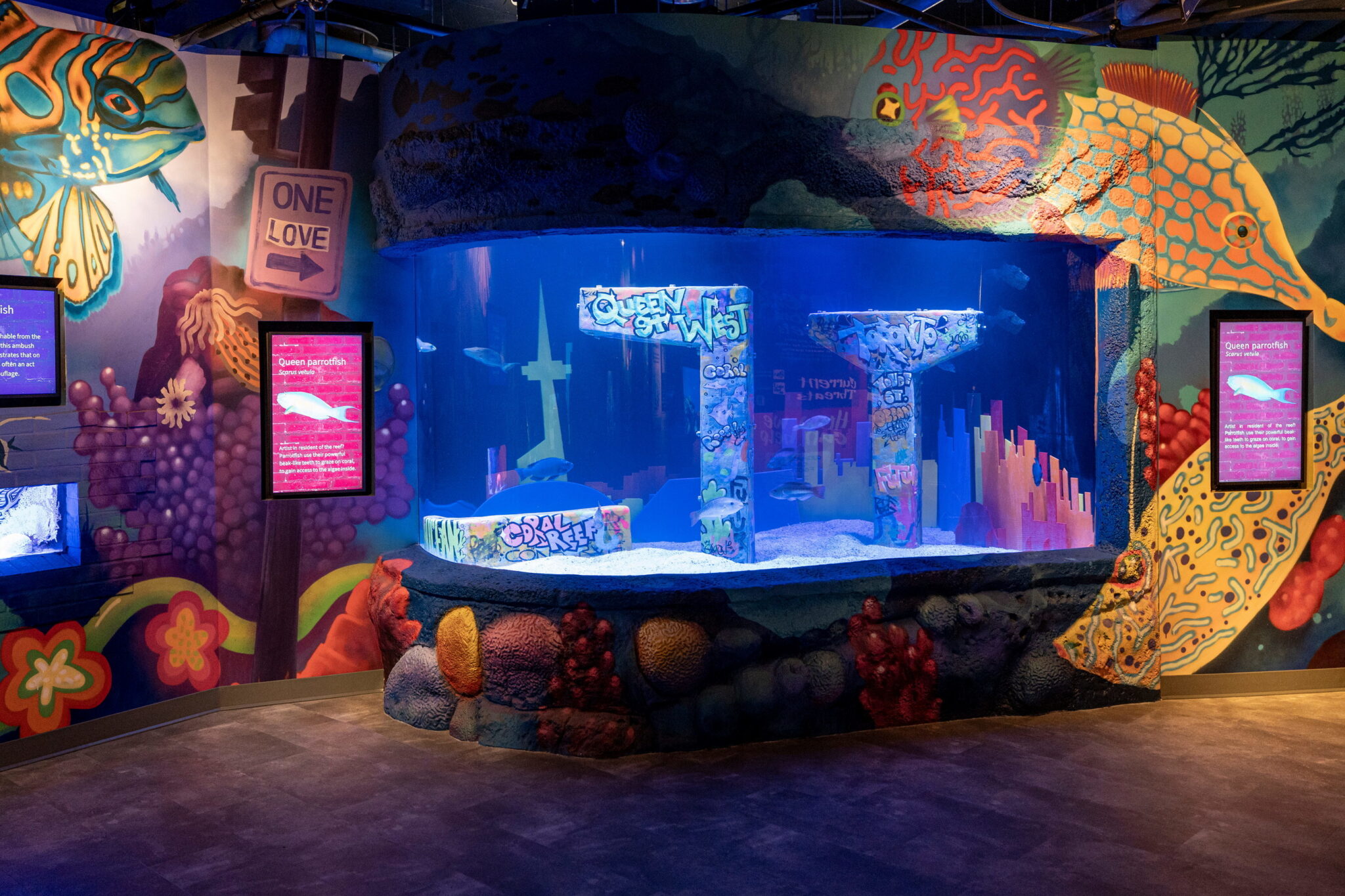 Graffiti Reef: Toronto Street Art Meets Vibrant Coral Reefs at Ripley’s ...