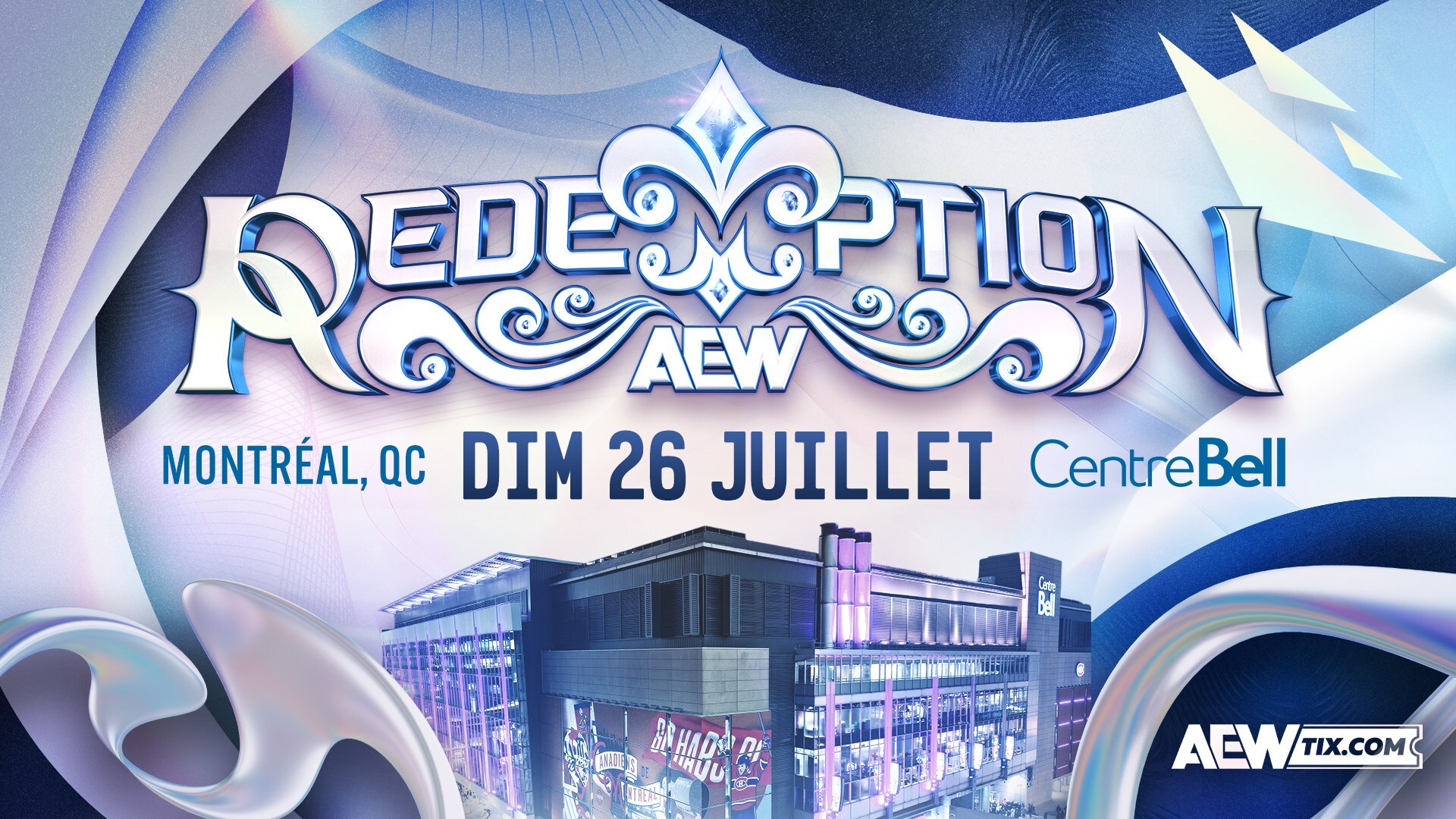 Centre Bell in Montreal To Host Inaugural AEW Redemption on Sunday ...