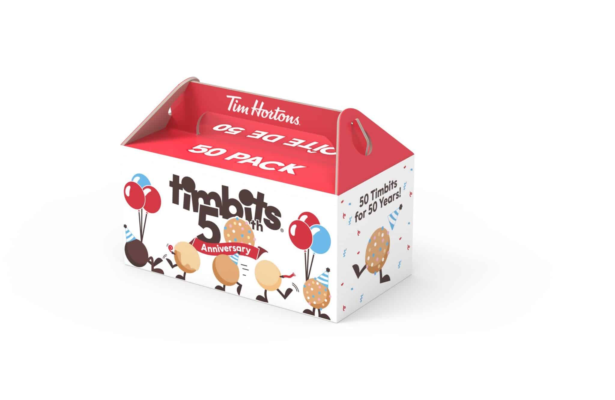 Tim Hortons® Timbits® are turning 50! Tims® is celebrating the ...
