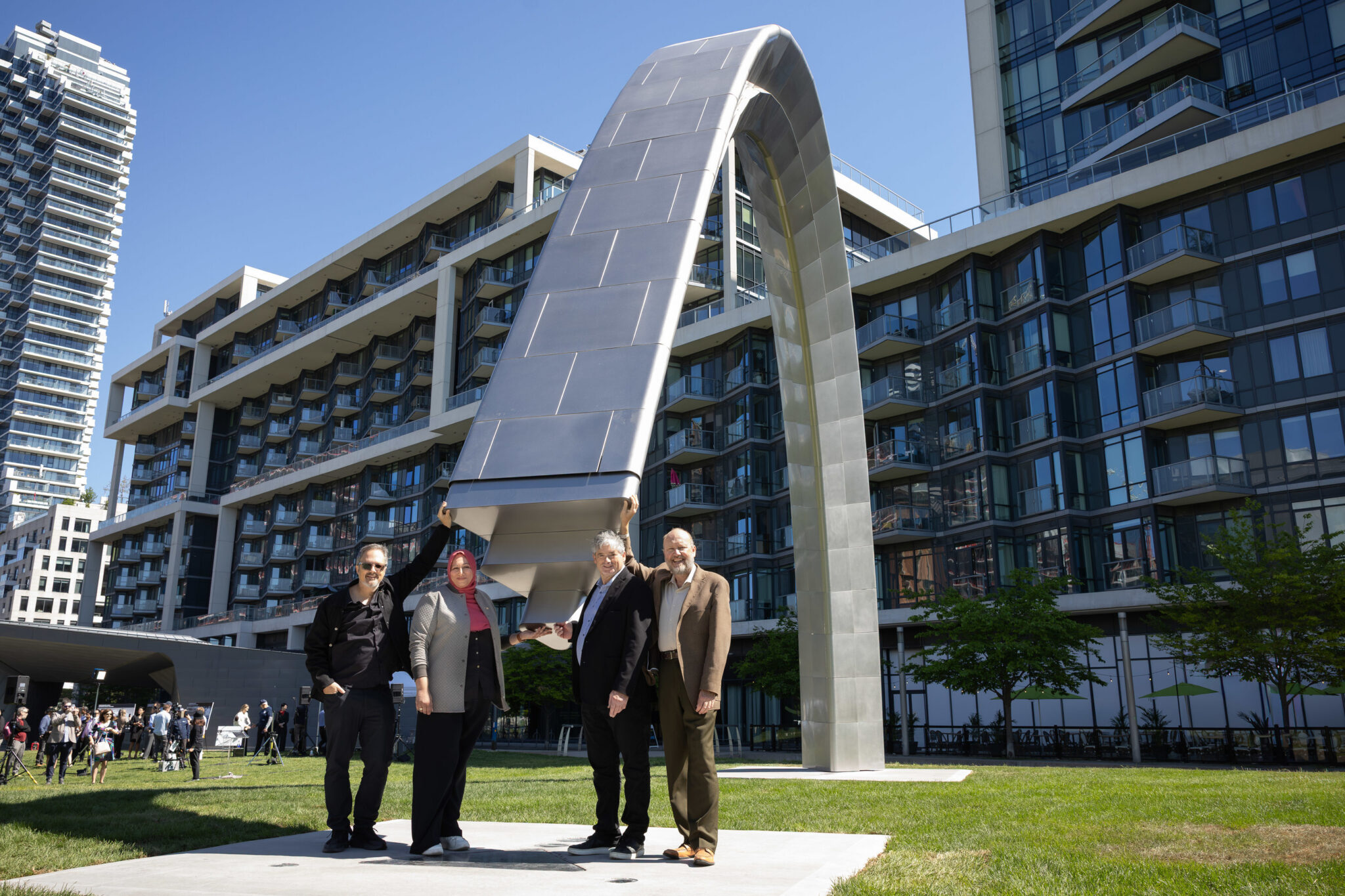 Incomplete by Design: Rafael Lozano-Hemmer’s Unfinished Arch Opens at ...