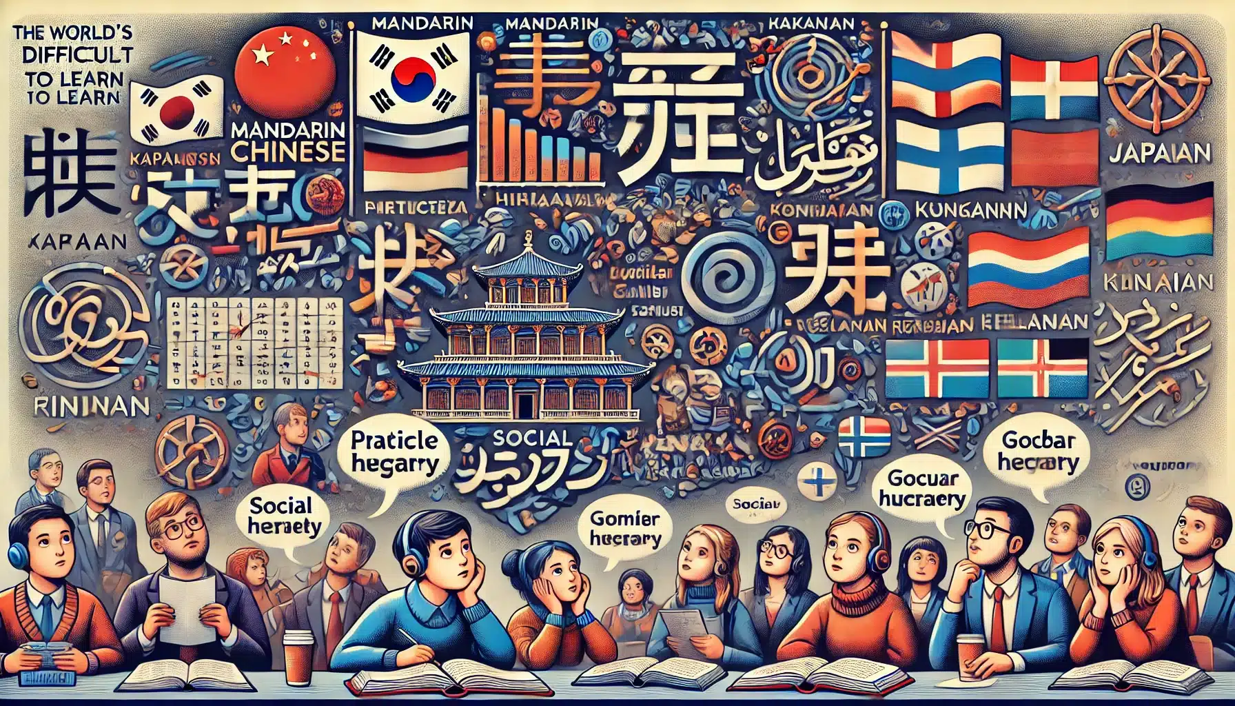 What are the most difficult languages to learn ? - Cantech Letter