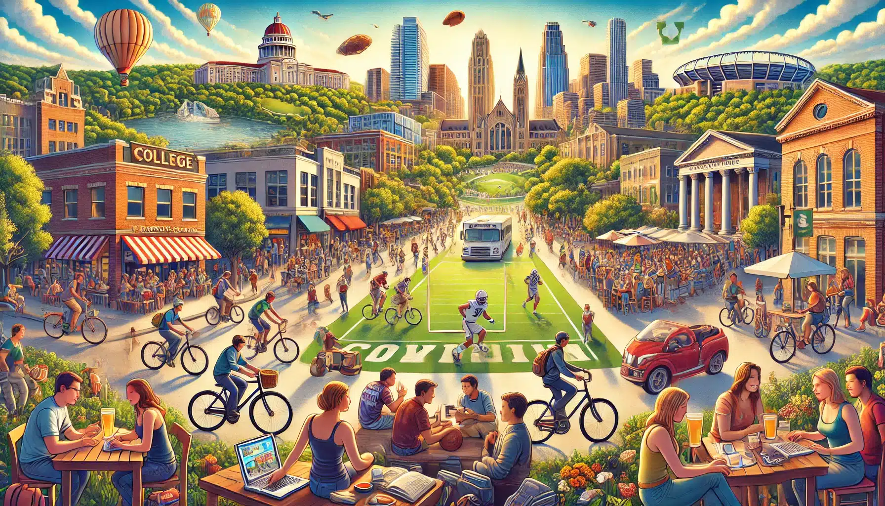 The best college towns, listed - Cantech Letter